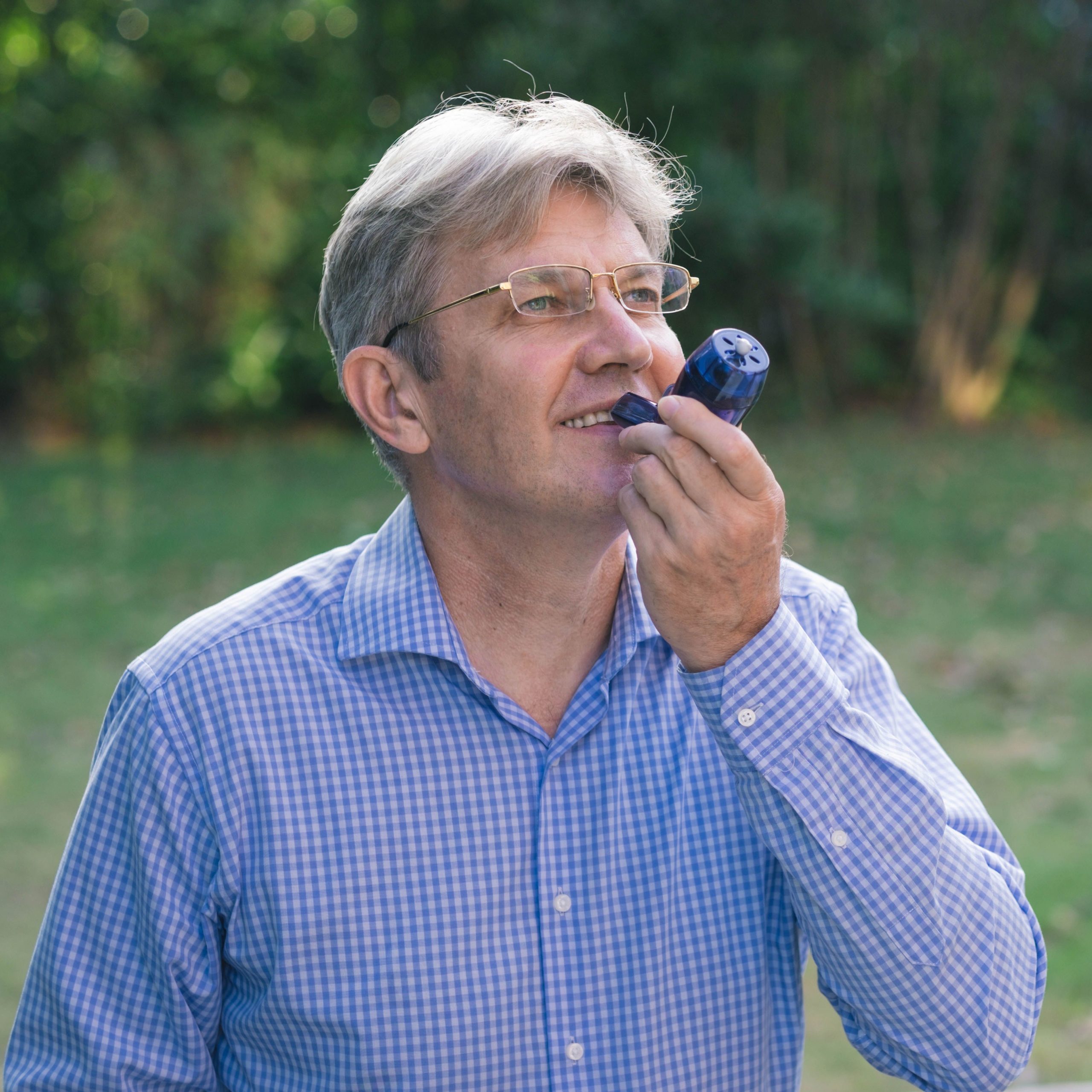 Appareil d'élimination de mucus pour les poumons, thérapie OPEP, sans ...